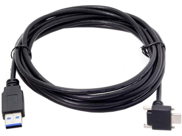 Click here for Down Up Angled Usb 3.1 Type-C Dual Screw Locking T... prices