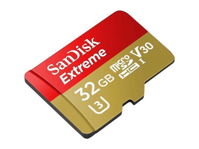 Click here for SanDisk Extreme 32GB MicroSD Card A1 100MB/s SDSQX... prices