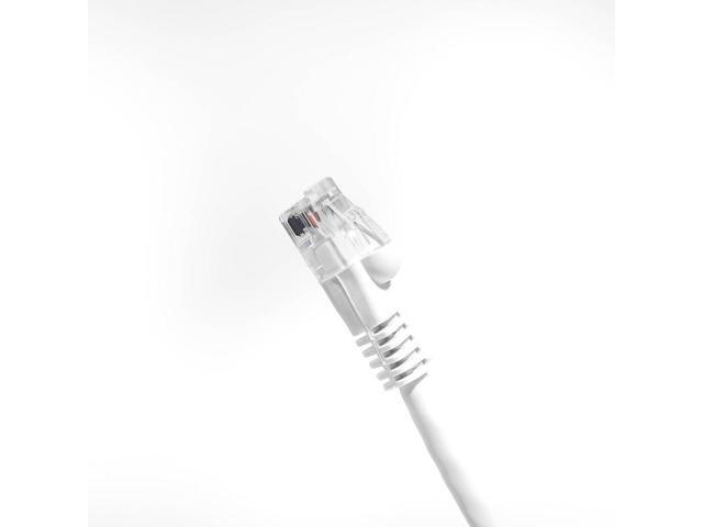 Click here for Cat6 Ethernet Patch Cable White 3ft  550MHZ UTP 24... prices