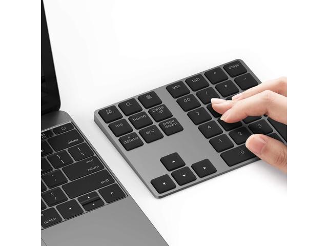 Click here for Bluetooth Number Pad Aluminum Rechargeable Wireles... prices
