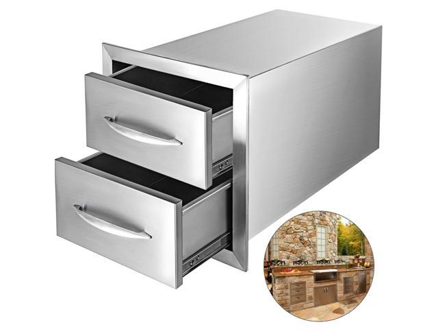 Click here for VEVOR Usa Bbq Island 2-drawer Outdoor Kitchen Stai... prices