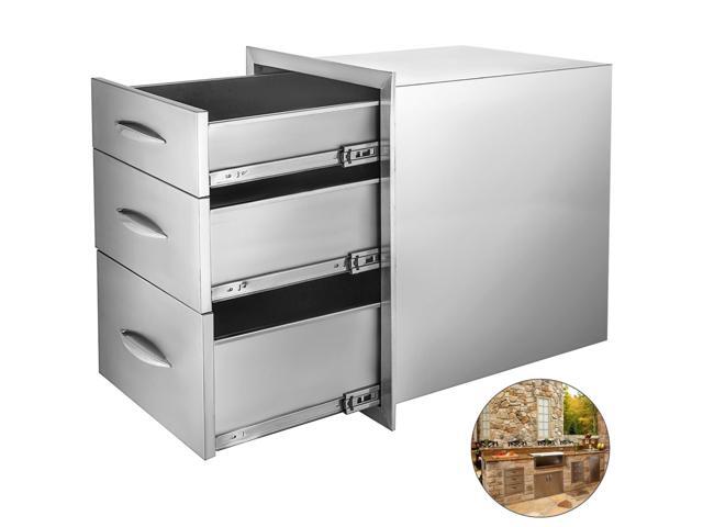 Click here for VEVOR 20.25x14 Outdoor Kitchen Drawer Bbq Storage... prices