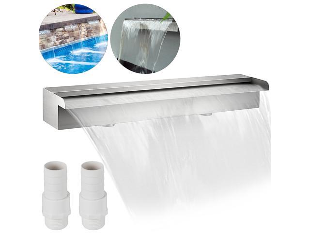 Click here for VEVOR Waterfall Pool Stainless Steel 23.6 Cascade... prices