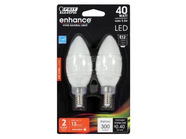 Click here for FEIT ELECTRIC 3910635 BULB LED TRP SW 3.3W 2PK prices