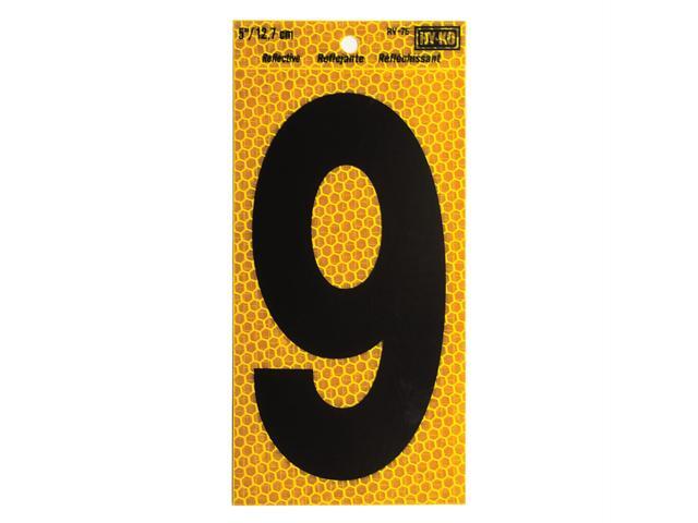 Click here for HY-KO 5624861 NUMBER 9 YELLOW 5REFLCT (Pack of 10) prices