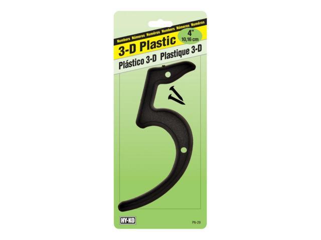 Click here for HY-KO 76568 NUMBER HOUSE53D4PLSTC (Pack of 10) prices
