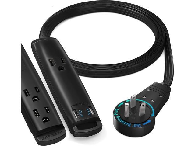 Click here for Maximm Extension Cord with USB Ports 3FT  360° Rot... prices