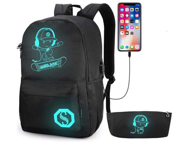 Click here for School Backpack for Teen Boys  Skateboard Anime Lu... prices