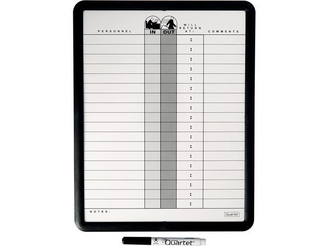 Click here for Quartet DuraMax Porcelain In/Out Personnel Board S... prices