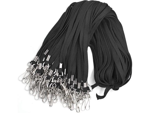 Click here for Bird Fiy Black Lanyard 32 Flat Lanyards with Swive... prices