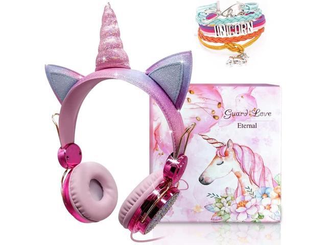 Click here for Unicorn Kids Headphones for Girls Children Teens... prices