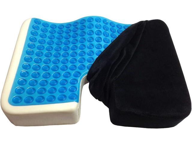 Click here for Kieba Coccyx Seat Cushion  Cool Gel Memory Foam La... prices