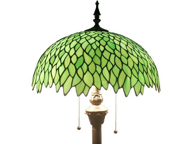 Click here for WERFACTORY Tiffany Floor Lamp Green Wisteria Stain... prices