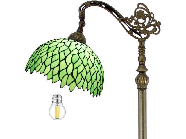 Click here for WERFACTORY Tiffany Lamp Floor Green Wisteria Stain... prices