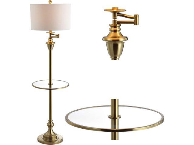 Click here for JONATHAN Y JYL3055A Cora 60 Metal/Glass LED Side T... prices