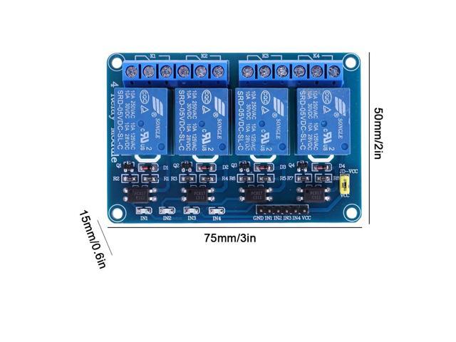 Click here for 5V 4-Channel Relay Module Shield for Arduino 4 Cha... prices