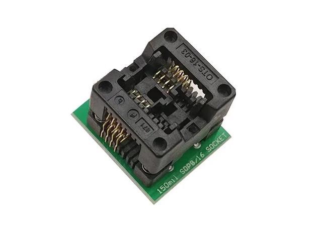 Click here for SOP16 to DIP8 Wide-body Seat Wide 150mil Programme... prices