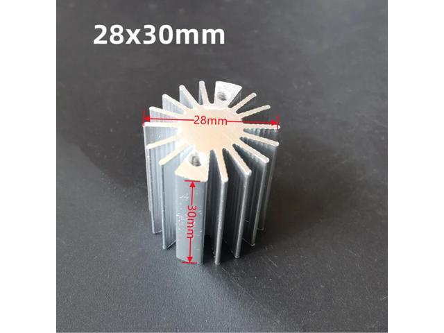 Click here for 28x30mm Aluminium Heat Sink for 20W 30W 50W 100W H... prices