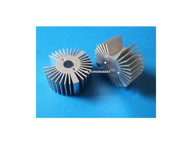 Click here for 2pcs 53*22mm Round Oxidation Sunflower Aluminum He... prices