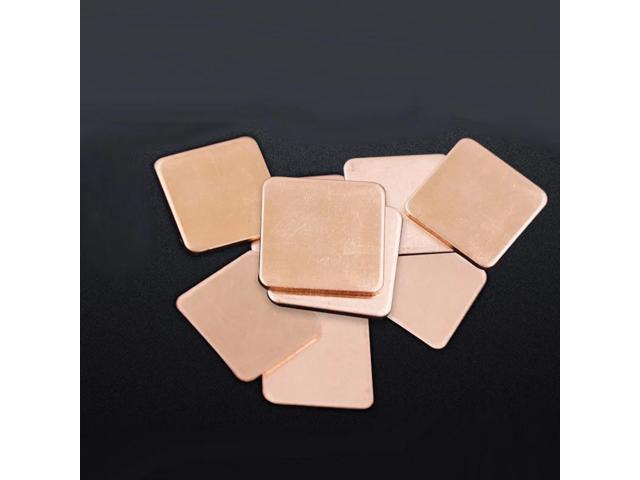 Click here for Heat Dissipation Copper Plate 15 * 15mm Thermal Co... prices