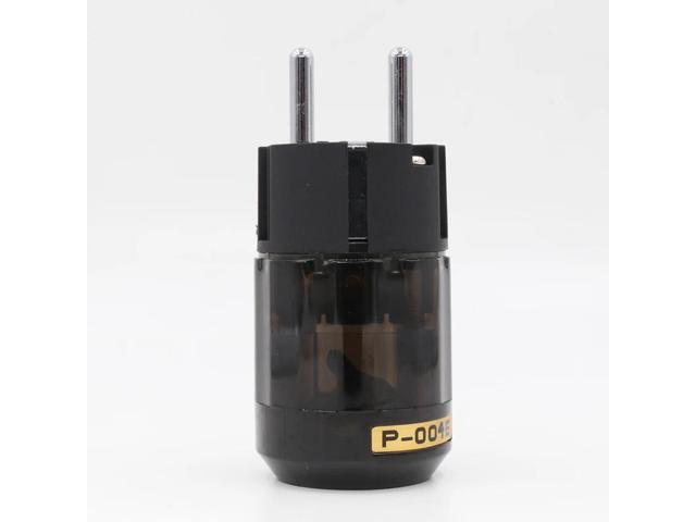 Click here for 2pcs P-004E Rhodium palted EU AC power plug for DI... prices