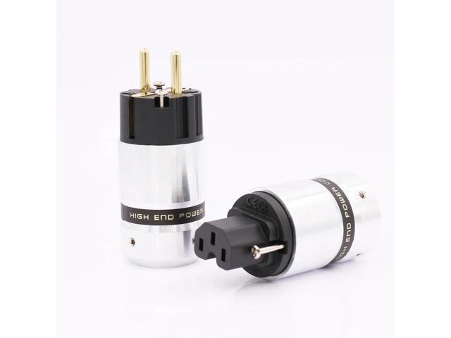 Click here for Hi-End Gold Plated Power plug IEC Connector for DI... prices