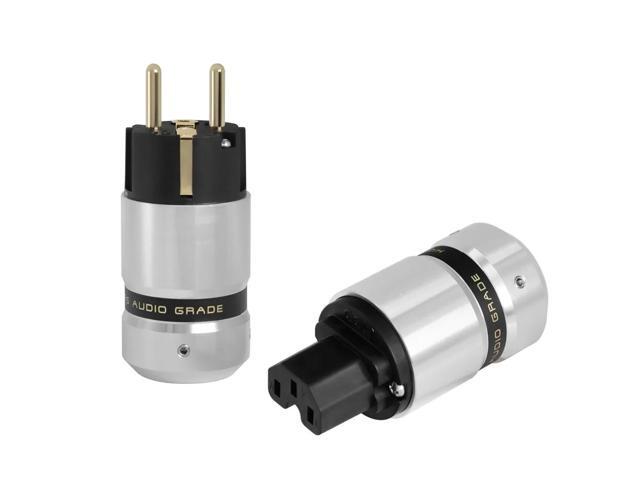Click here for IEC Female Connector 24K Gold Plated EUR male Powe... prices
