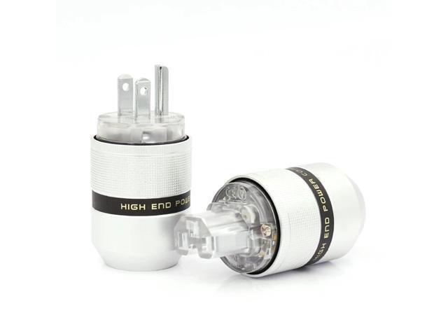 Click here for one pair Rhodium Plated US Power Plug IEC Connecto... prices