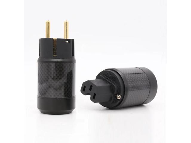 Click here for Hi-End Gold Plated EU Power Plug Power Connector h... prices