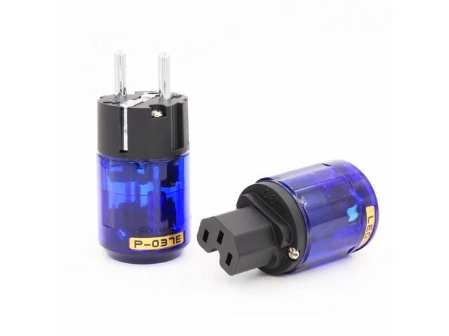 Click here for 1PAIR Rhodium Plated C-037 IEC Connector + Brass P... prices