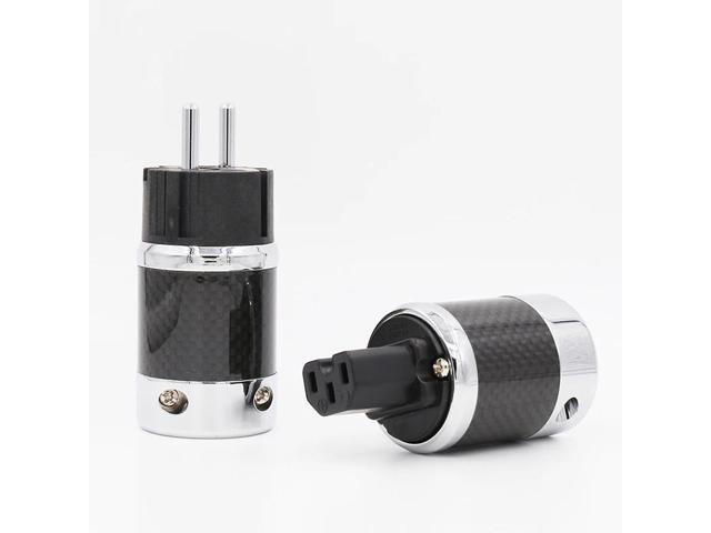 Click here for CFT Pair Audio Grade Carbon fiber EUR power connec... prices