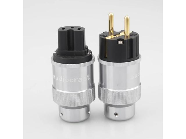 Click here for Power Plug EU Power Connector HIFI Power Plug 24k... prices
