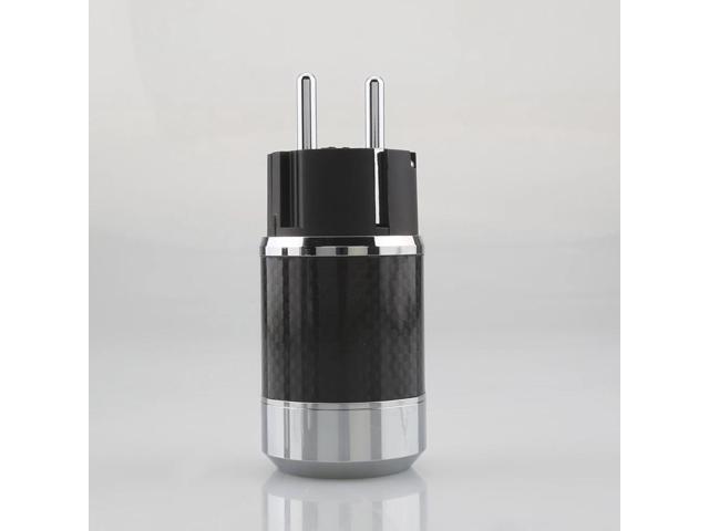 Click here for Pair Hi-end Carbon Fiber Rhodium Plated AC Power c... prices