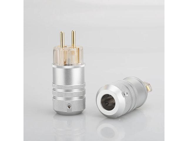 Click here for 24K Gold Plated Mains Power Plug HIFI DIY Power Ca... prices