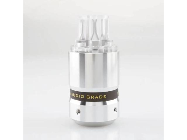 Click here for Hi-End Rhodium Plated EU Power Cable Plug IEC Conn... prices