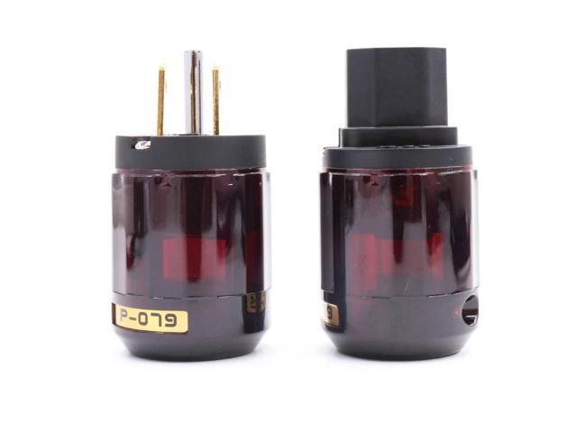 Click here for P-079 Gold Plated US Power plug + C-079 IEC Connec... prices