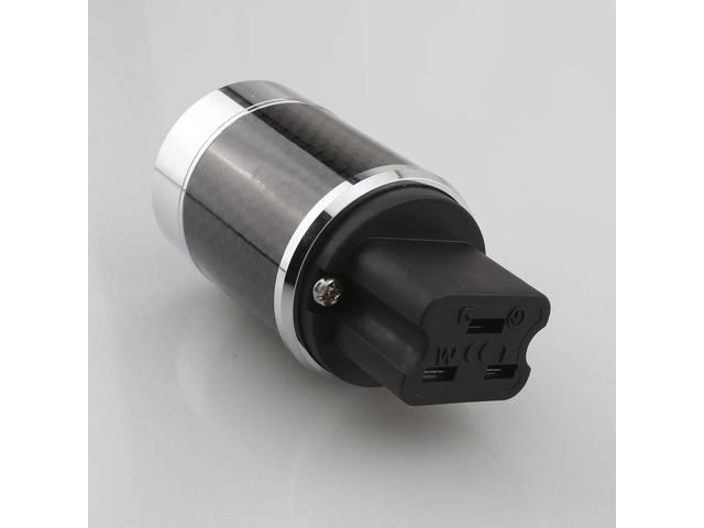 Click here for Carbon Fiber Rhodium Plated 20A C19 IEC Female Plu... prices