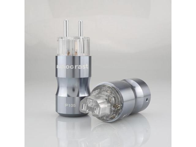 Click here for 1 Pair P105 HI-End Rhodium Plated Power Mains Conn... prices