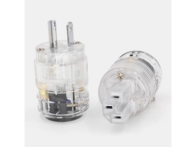 Click here for 1Pair Audio AMP US AC Main Power Plug IEC Connecto... prices