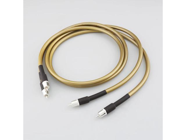 Click here for HiFi A70 RCA interconnect cable with Silver plated... prices