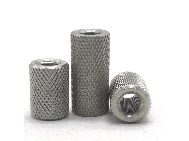 Click here for Knurled round coupling nut stainless steel Long ex... prices