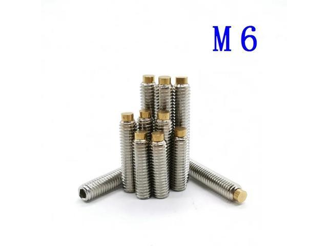 Click here for 20pcs stainless steel hex socket brass tip set scr... prices
