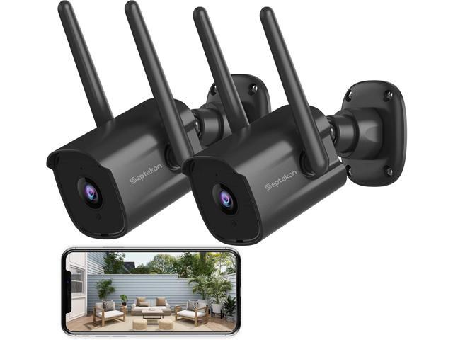 Click here for Septekon Security Camera Outdoor 2 Pack  2.4G Wire... prices