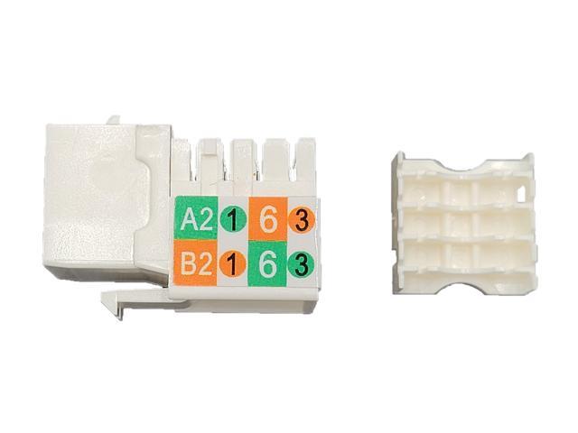 Click here for Micro Connectors CAT6A Unshielded Punch Down Keyst... prices