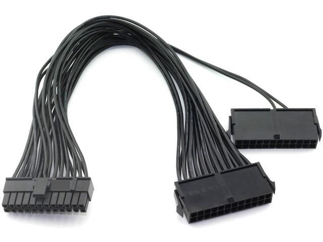 Click here for Micro Connectors 12 Inches Dual Power Supply 24-Pi... prices