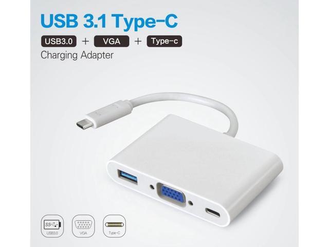 Click here for Micro Connectors USB-C to VGA Multiport Adapter -... prices