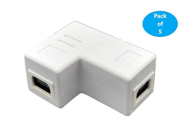 Click here for Micro Connectors Mini DisplayPort Coupler (90 Degr... prices