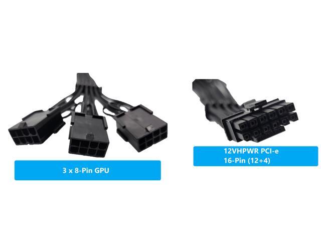 Click here for Micro Connectors Premium Sleeved 12VHPWR PCI-e 5.0... prices