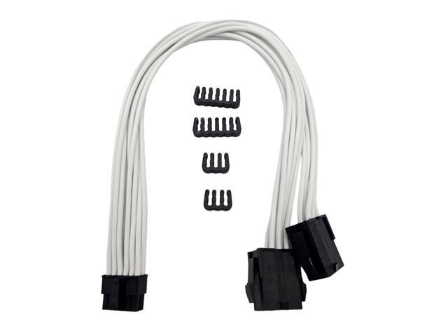 Click here for Micro Connectors Premium Sleeved 12-Pin to Dual 8-... prices