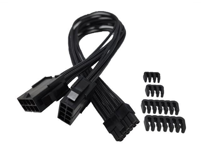 Click here for Micro Connectors Premium Sleeved 12-Pin to Dual 8-... prices